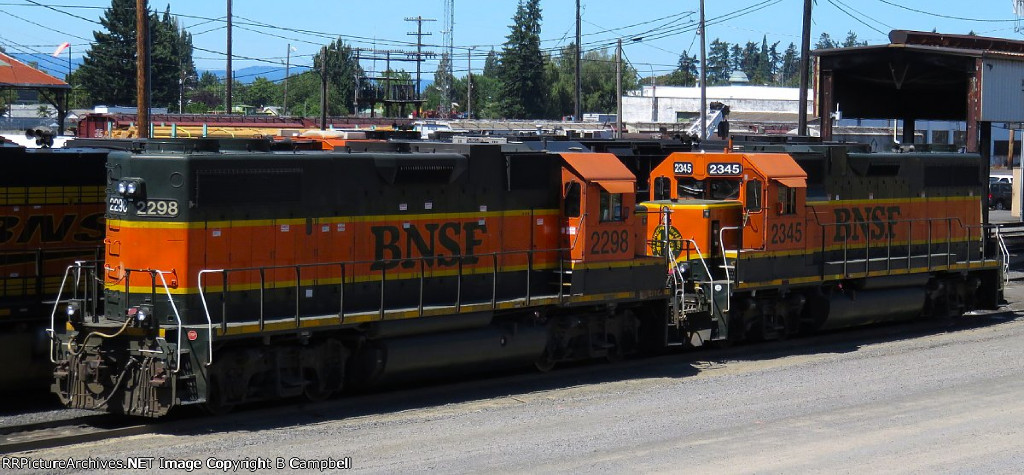 BNSF 2345 - BNSF 2298